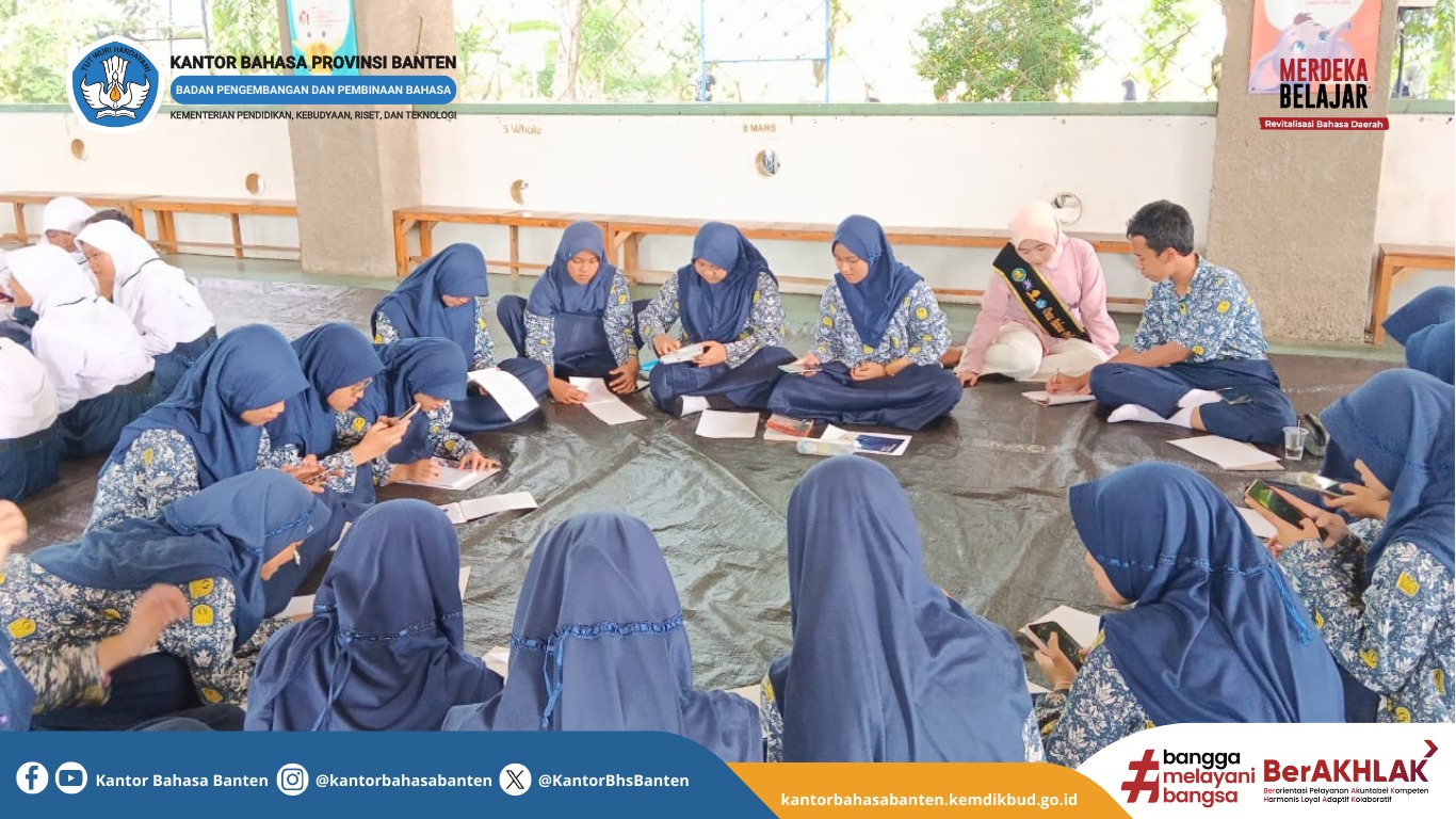 KANTOR BAHASA PROVINSI BANTEN TELAH MELAKSANAKAN KEGIATAN PEMBEKALAN ...